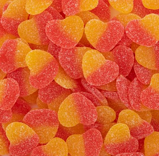 Sour Peach Hearts – KnS precious products